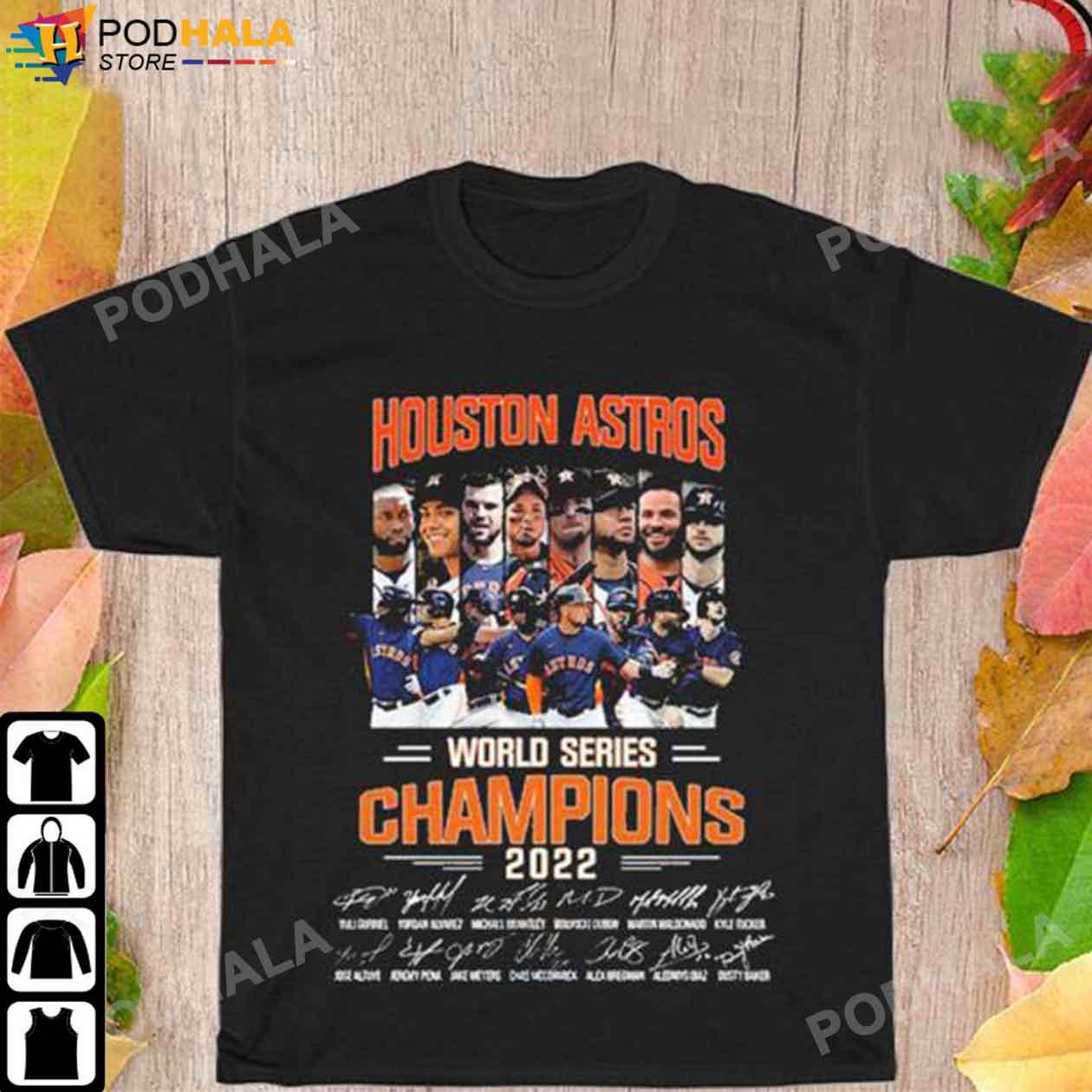 15 Houston Astros Shirt to Celebrate the World Series Champions